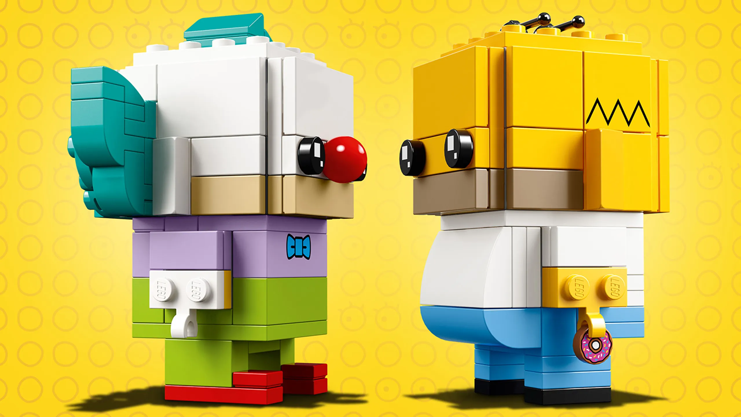Homer Simpson & Krusty the Clown - Videos - LEGO.com for kids