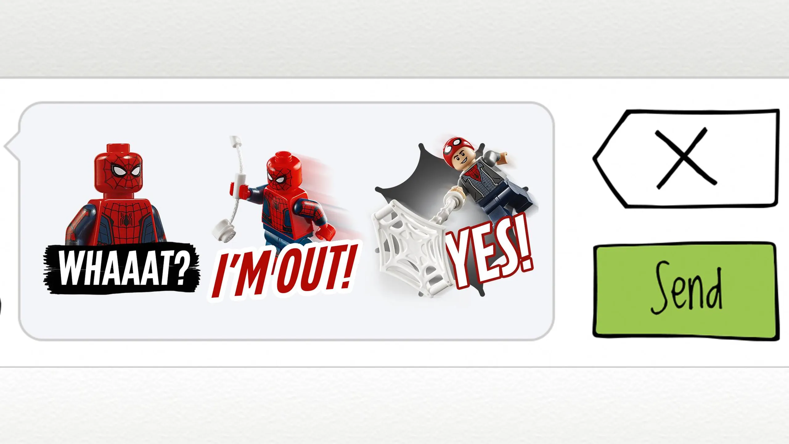 Lego Spiderman 3 Decals