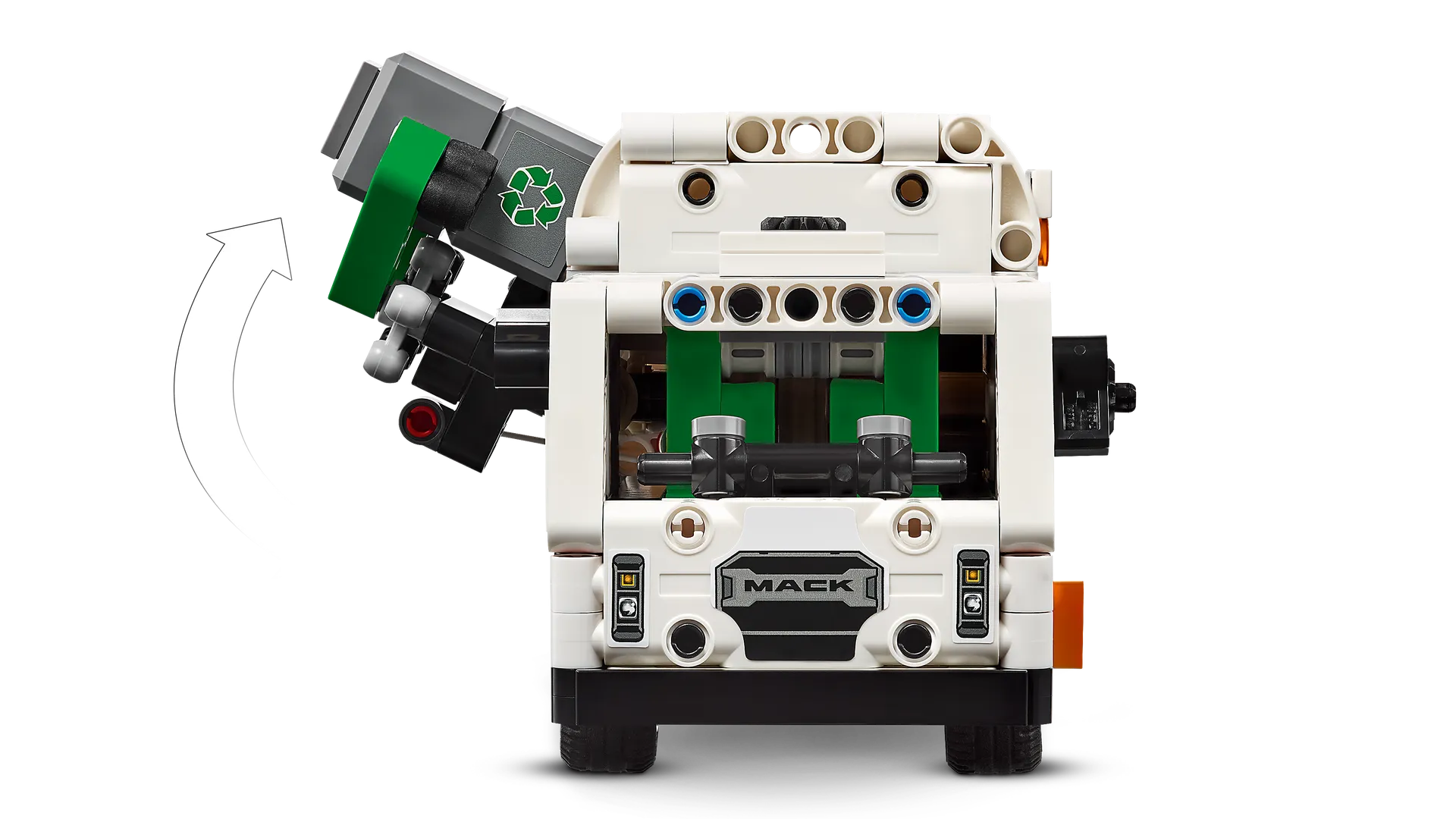 Mack® LR Electric Garbage Truck - Videos - LEGO.com for kids