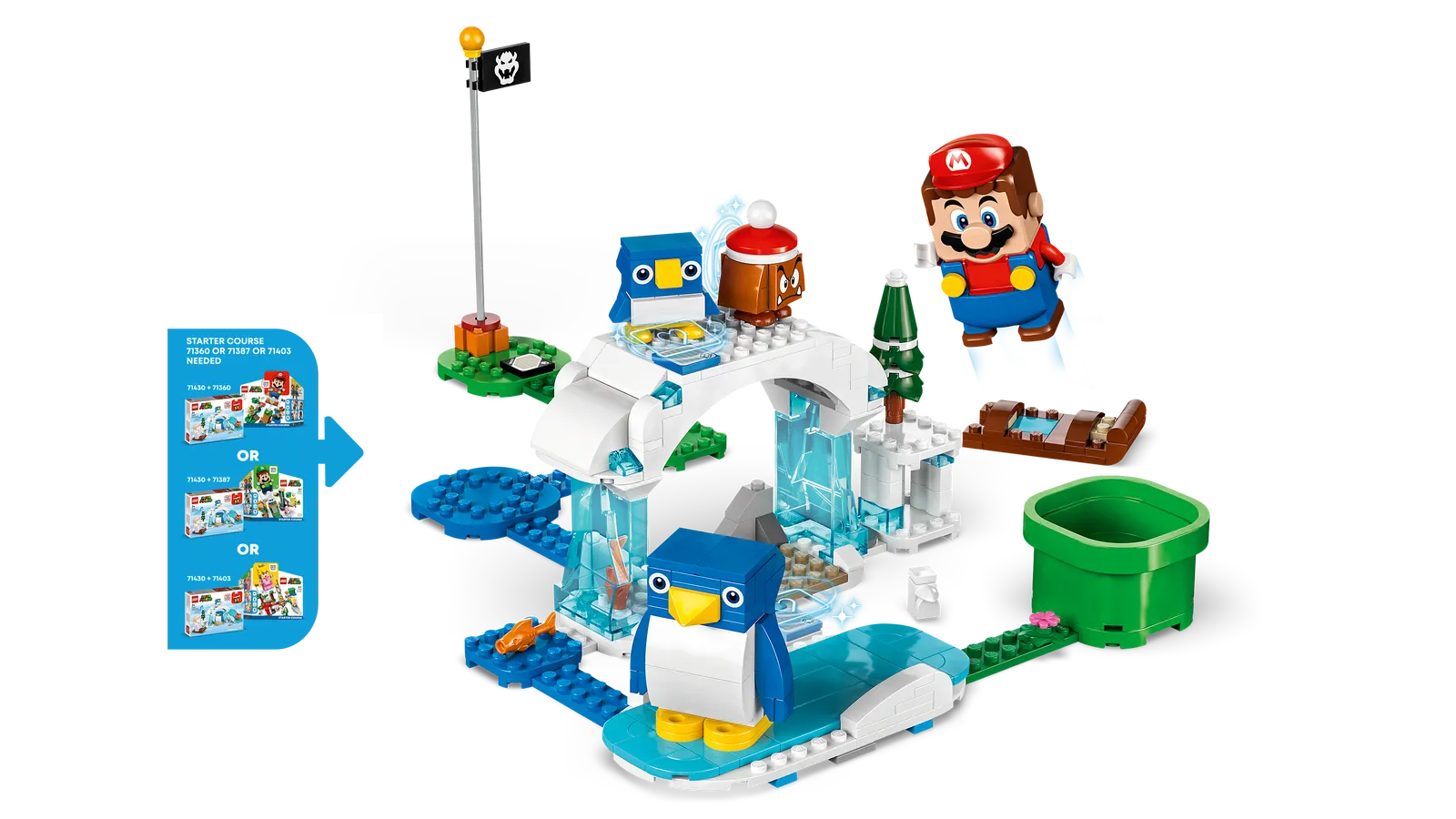Penguin Family Snow Adventure Expansion Set - Videos - LEGO.com for kids