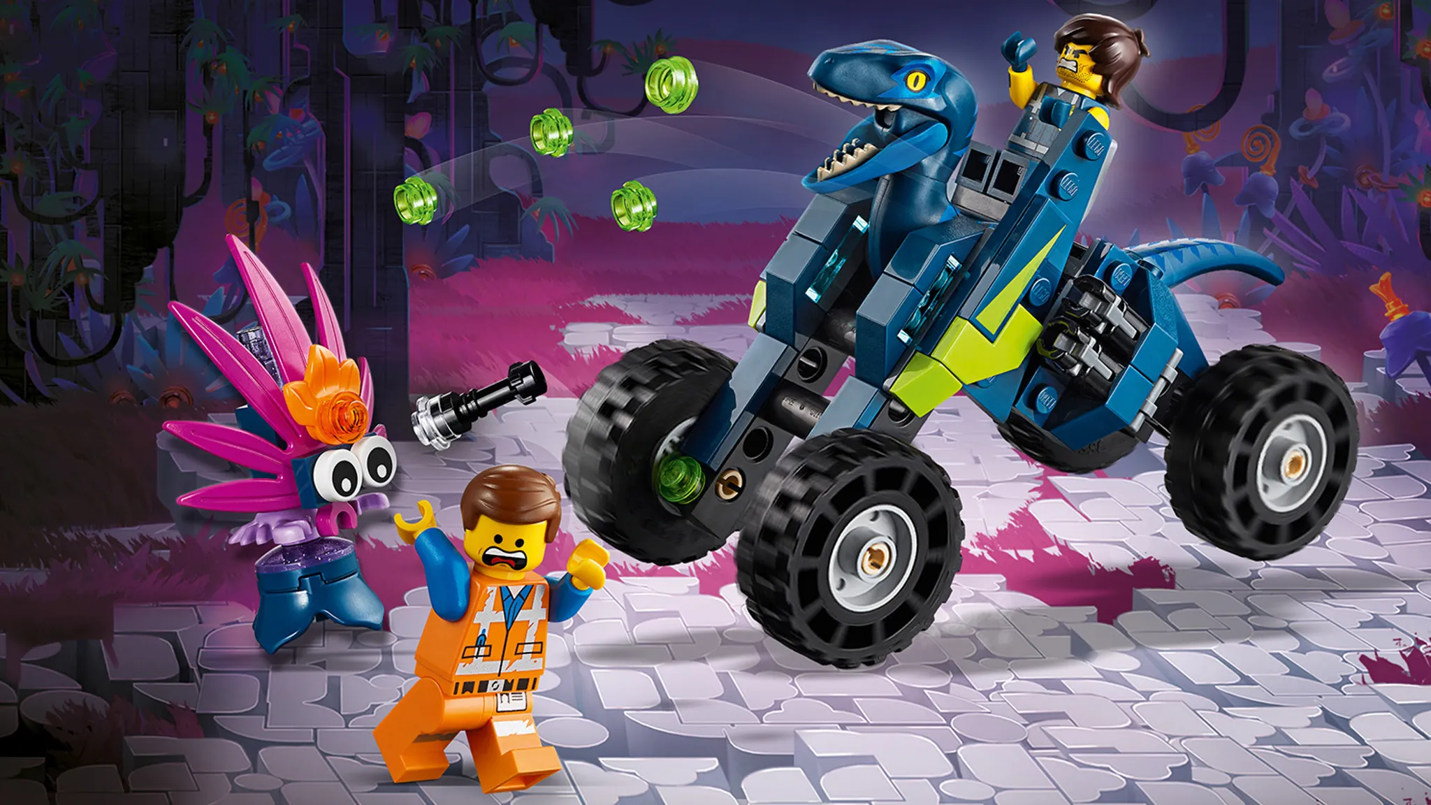 Rex’s Rex-treme Offroader! - Videos - LEGO.com for kids