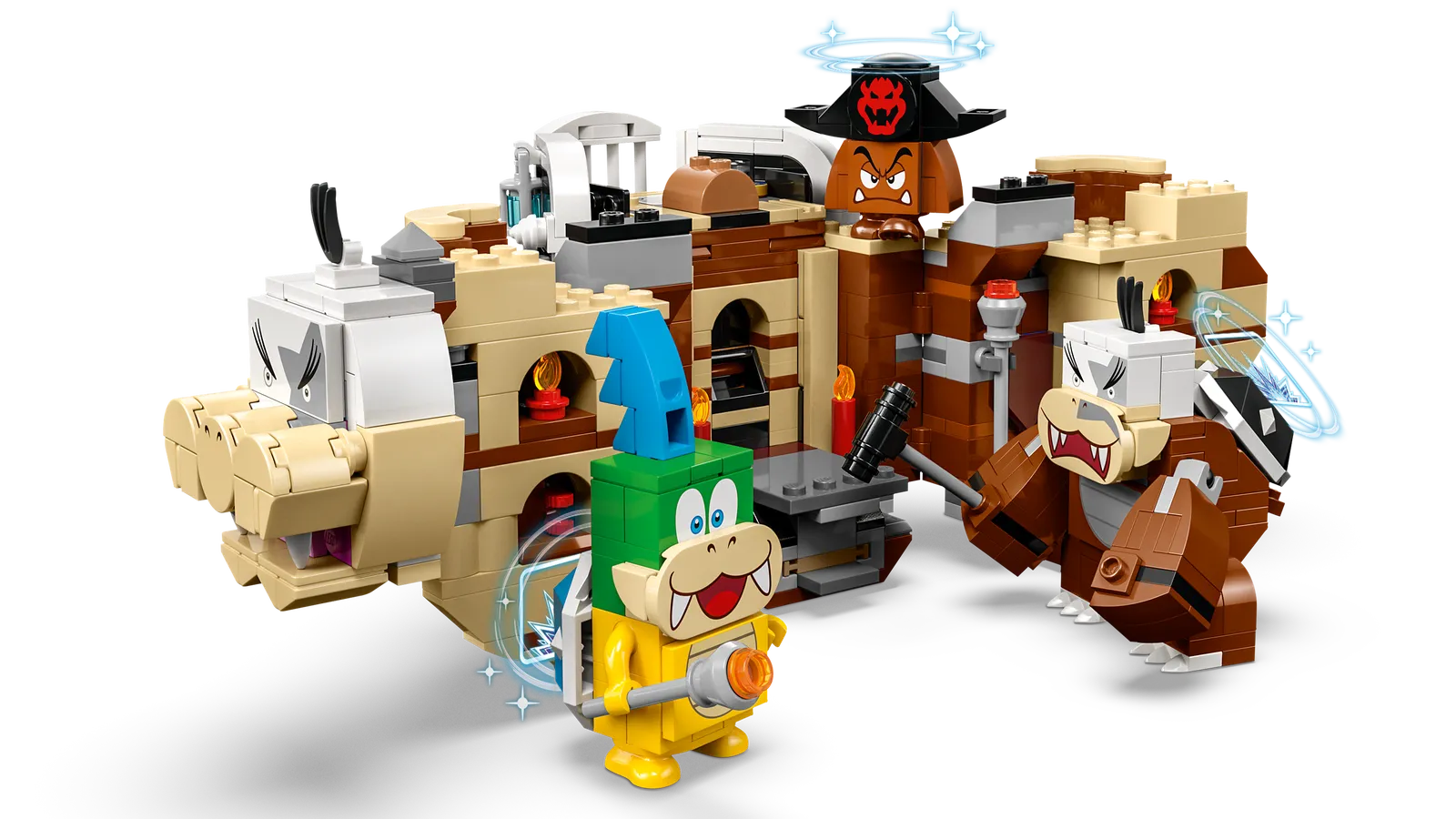 Larry's and Morton’s Airships Expansion Set - Videos - LEGO.com for kids