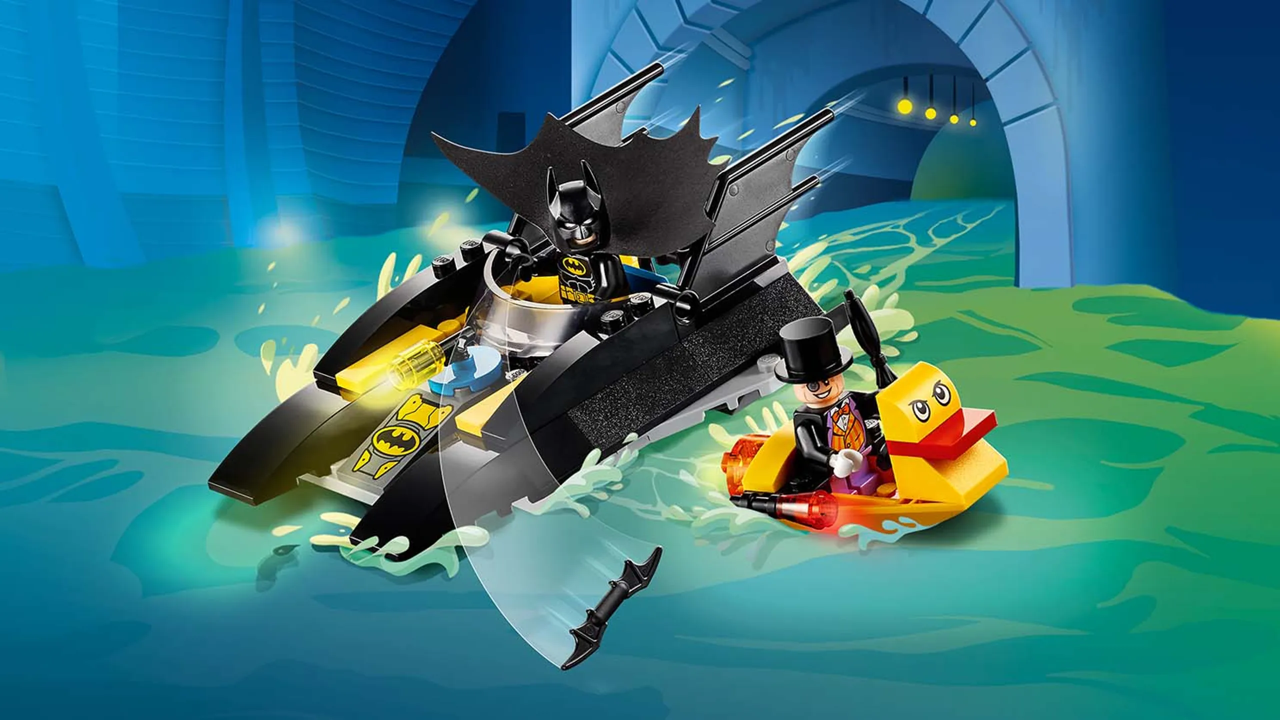 Batboat The Penguin™ Pursuit! - Videos - LEGO.com for kids