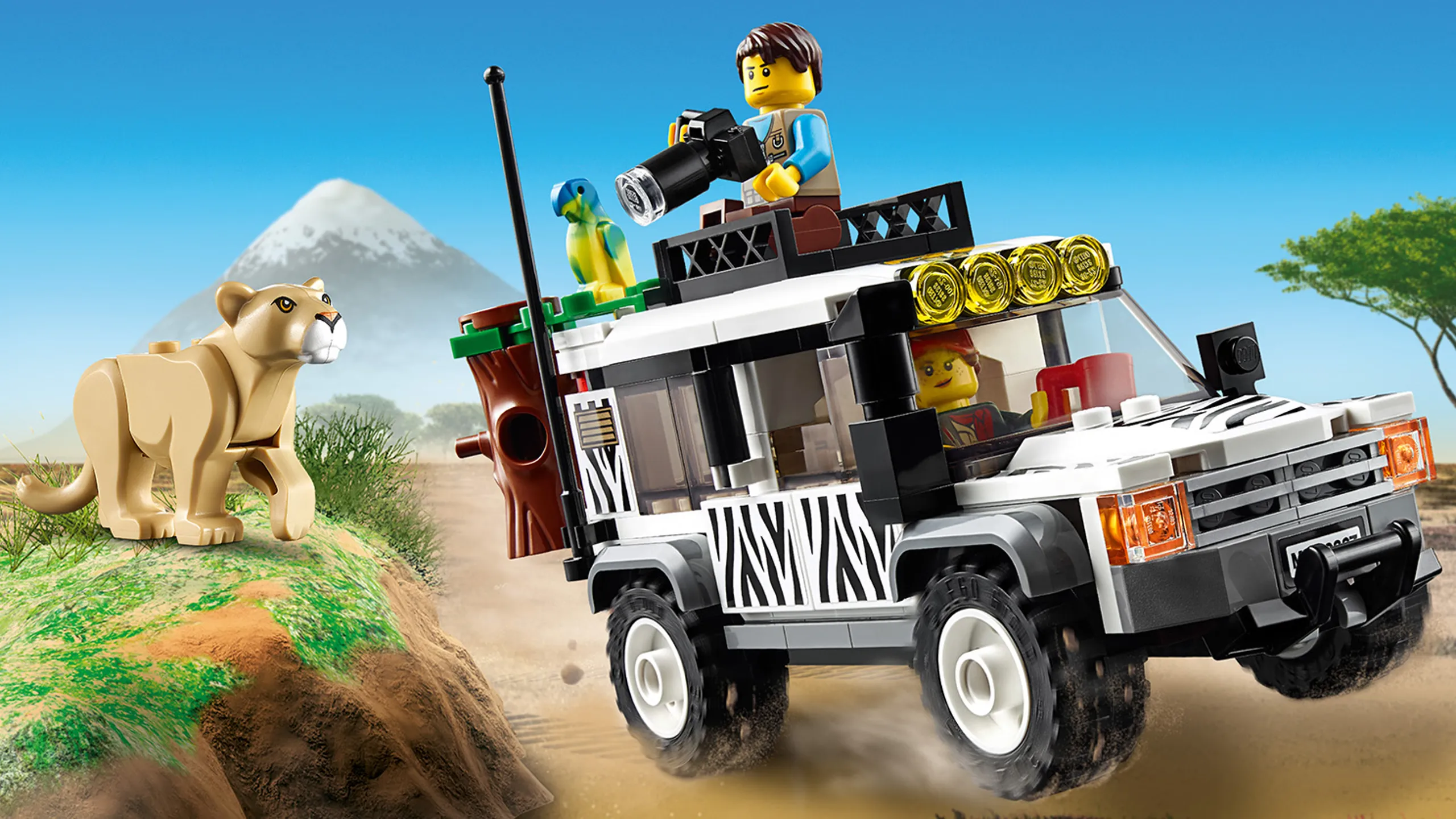Safari Off-Roader - Videos - LEGO.com for kids