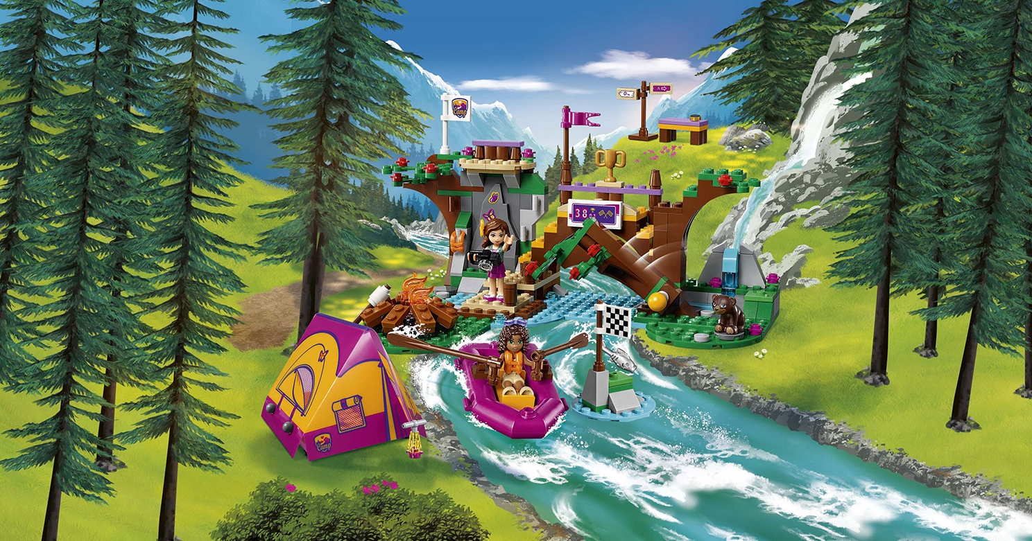 Adventure Camp Rafting - Videos - LEGO.com for kids
