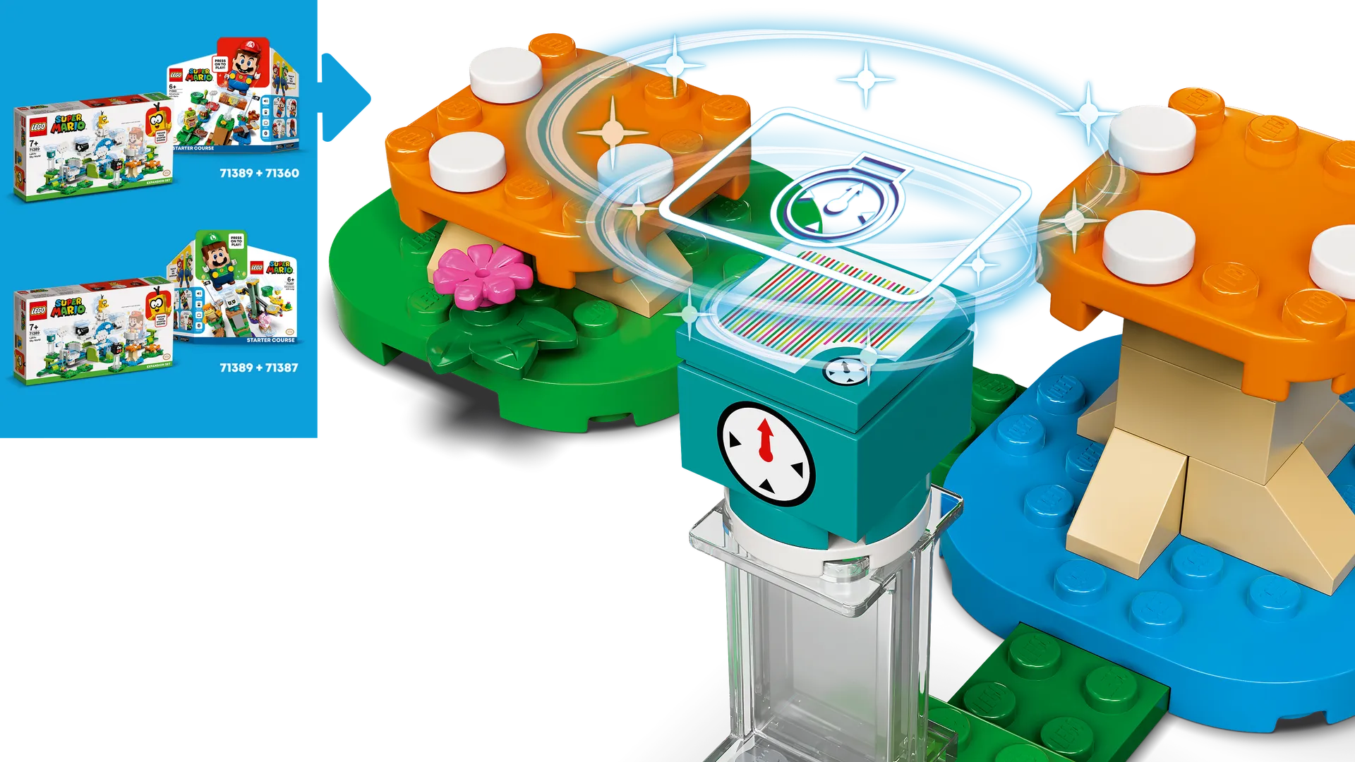 Lakitu Sky World Expansion Set - Videos - LEGO.com for kids