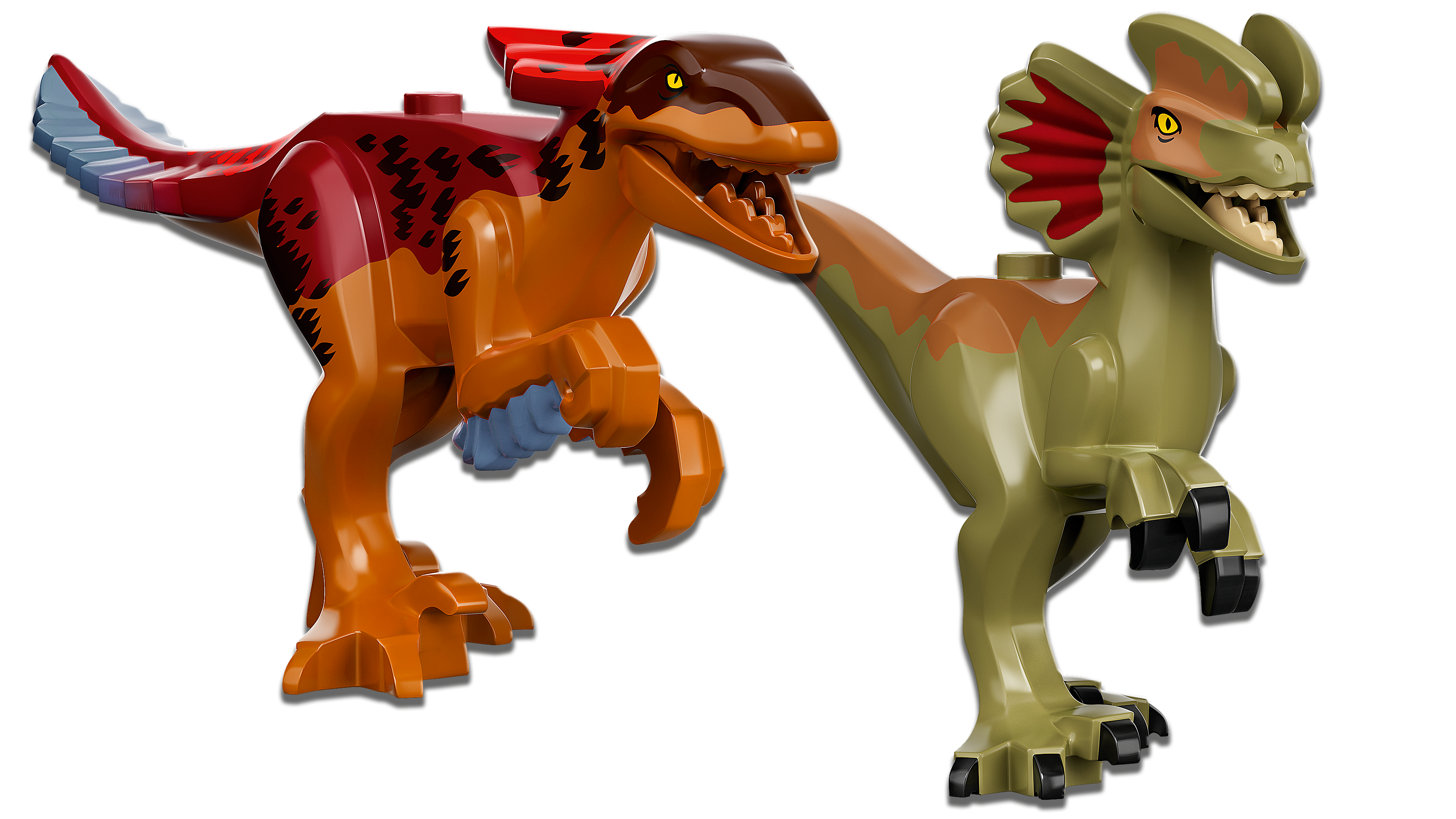 Pyroraptor & Dilophosaurus Transport - Videos - LEGO.com for kids