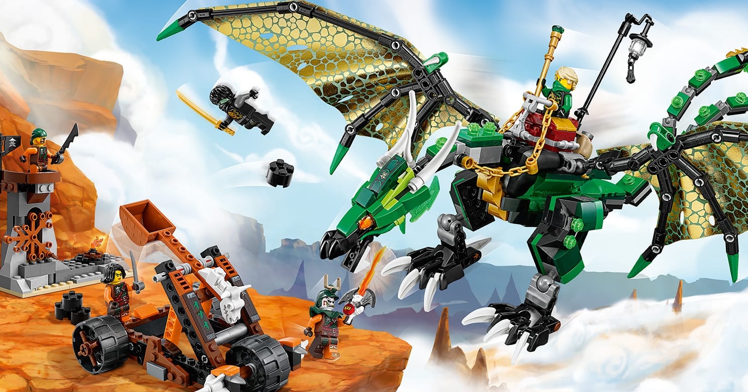 The Green NRG Dragon - Videos - LEGO.com for kids