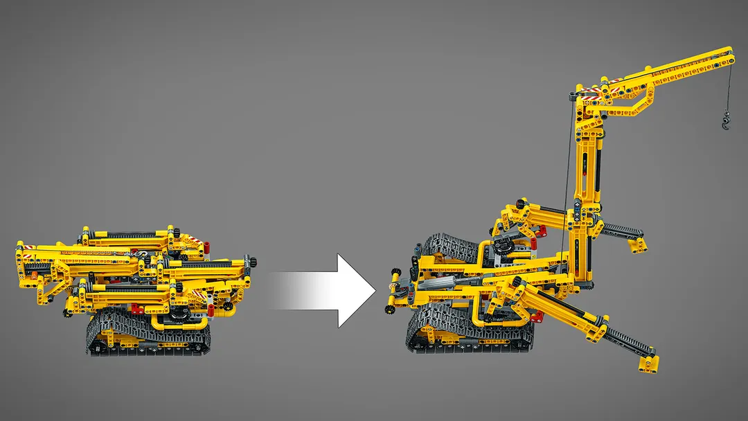 Compact Crawler Crane - Videos - LEGO.com for kids