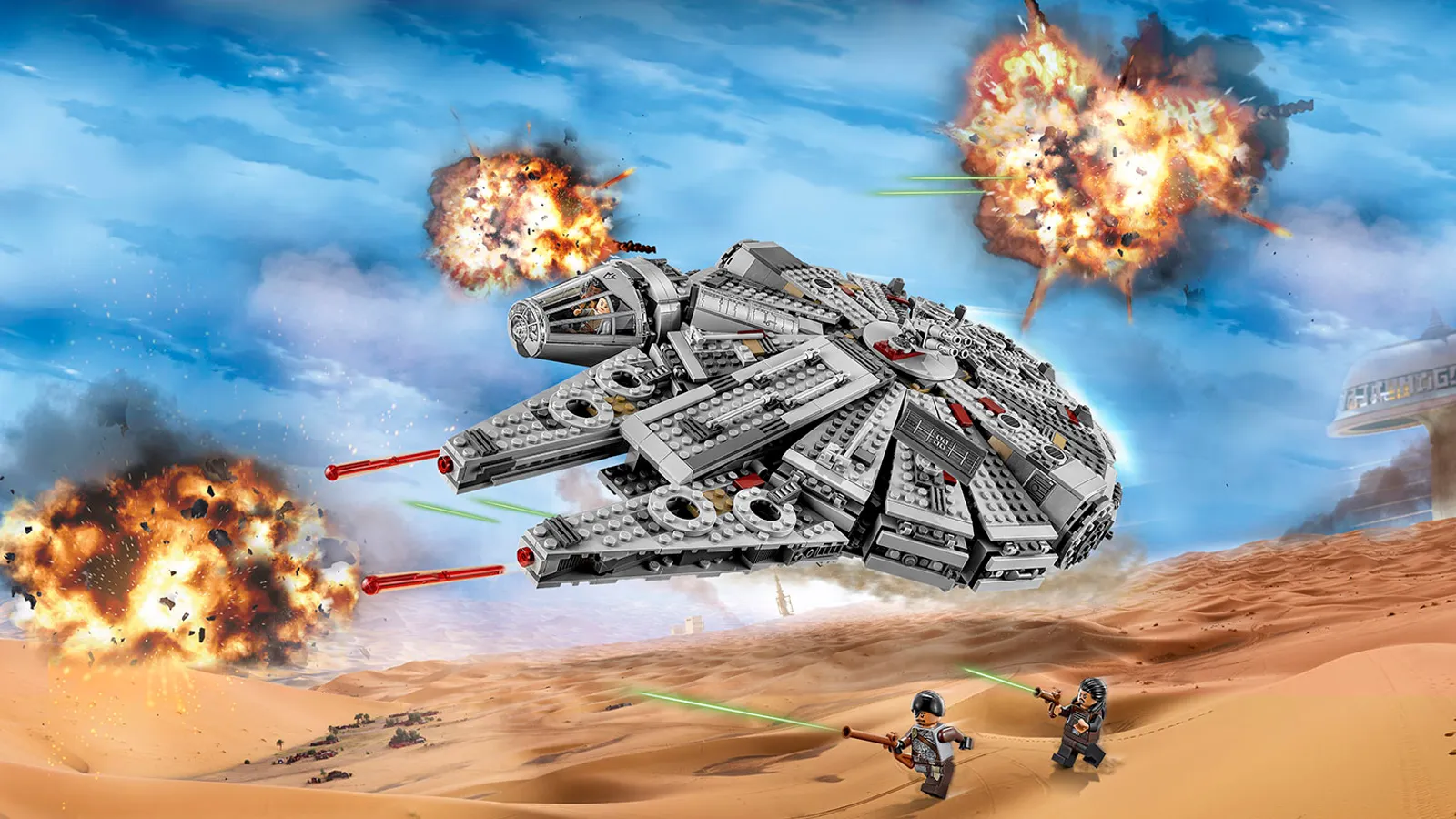 Millennium Falcon™ - Filmy - LEGO.pl dla dzieci