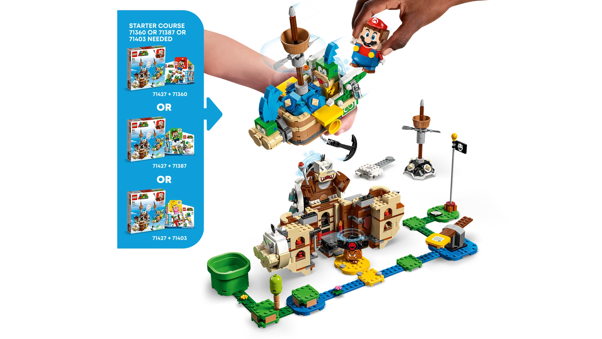 Larry's and Morton’s Airships Expansion Set - Videos - LEGO.com for kids