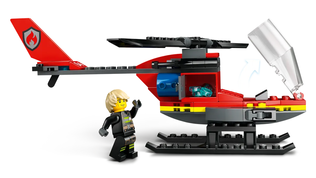Fire Rescue Helicopter - Videos - LEGO.com for kids
