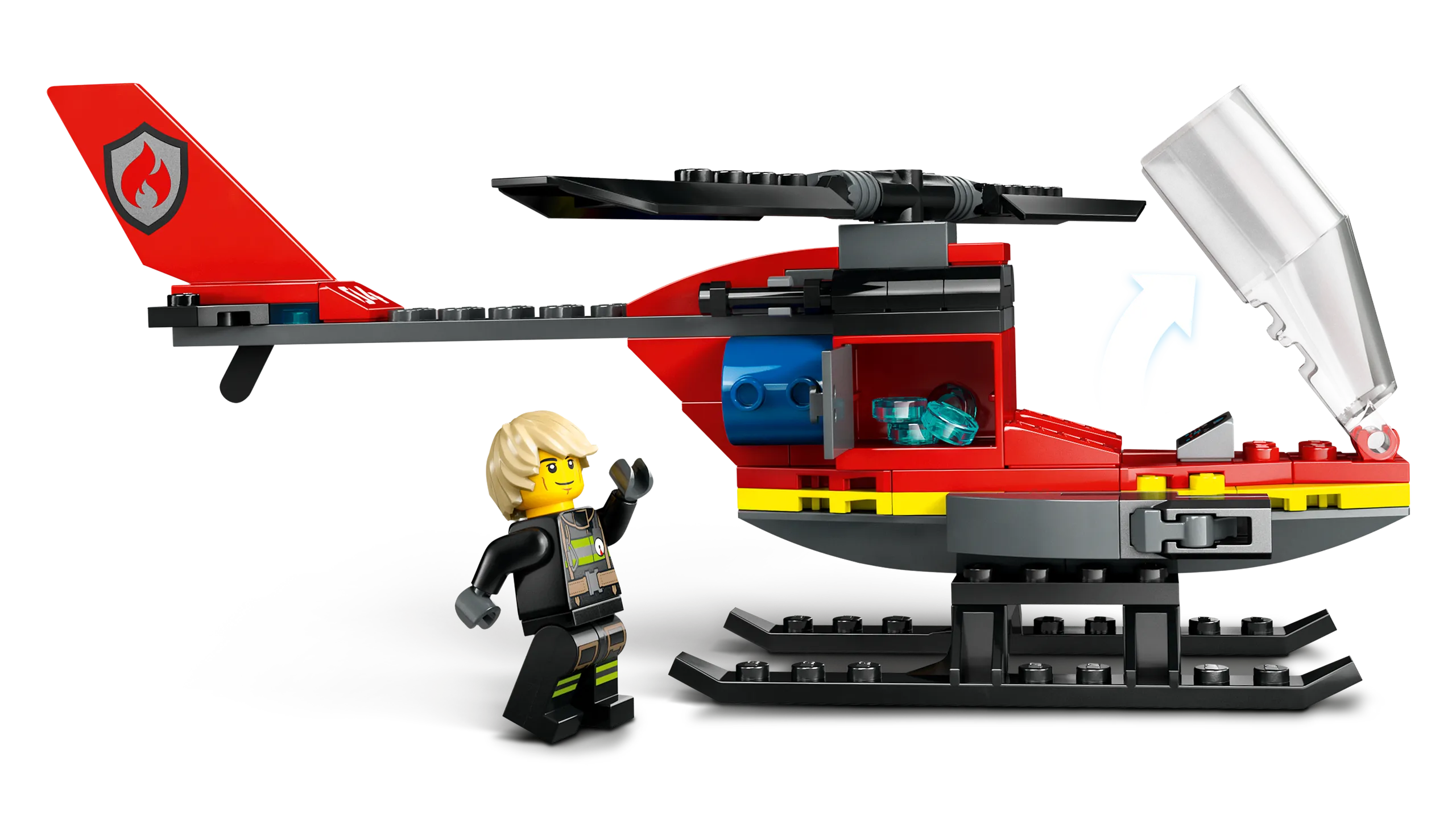 Fire Rescue Helicopter - Videos - LEGO.com for kids