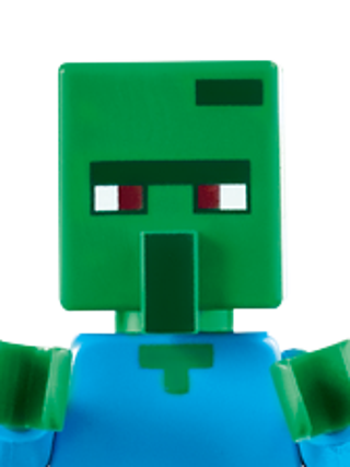 Minecraft Villager Zombie Lego