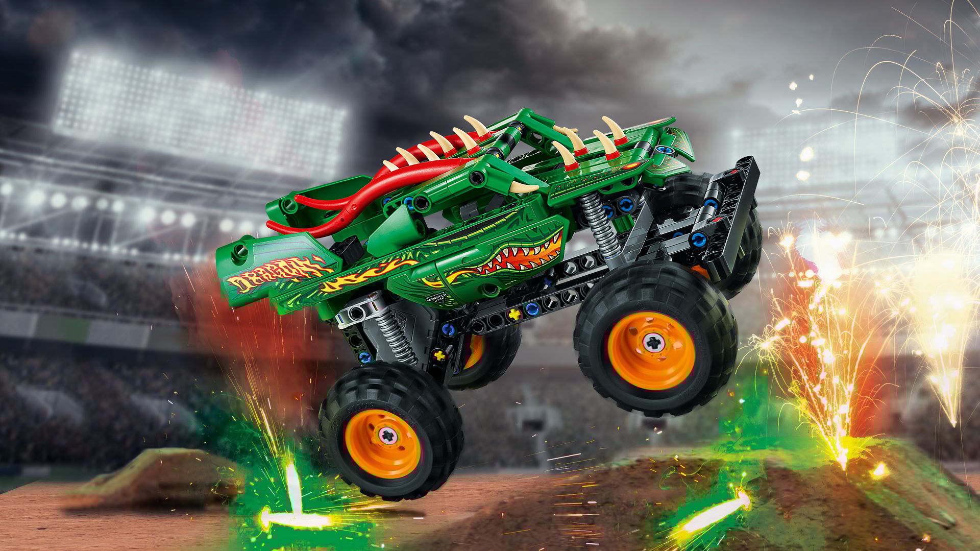 Monster Jam™ Dragon™ - Videos - LEGO.com for kids