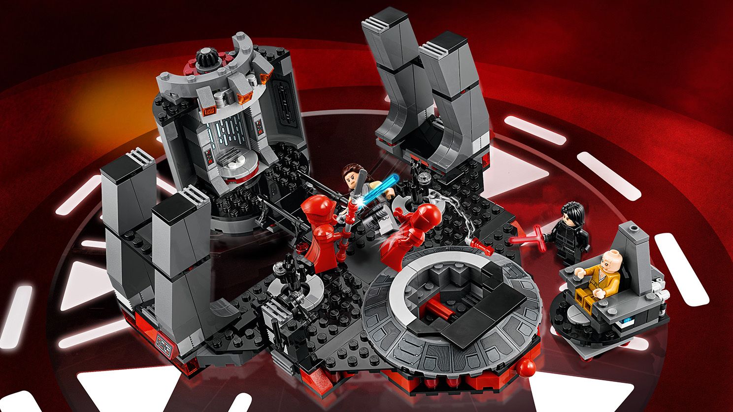 Snoke's Throne Room - Videos - LEGO.com for kids