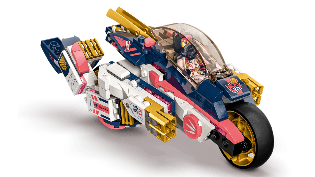 Sora's Transforming Mech Bike Racer - Videos - LEGO.com for kids