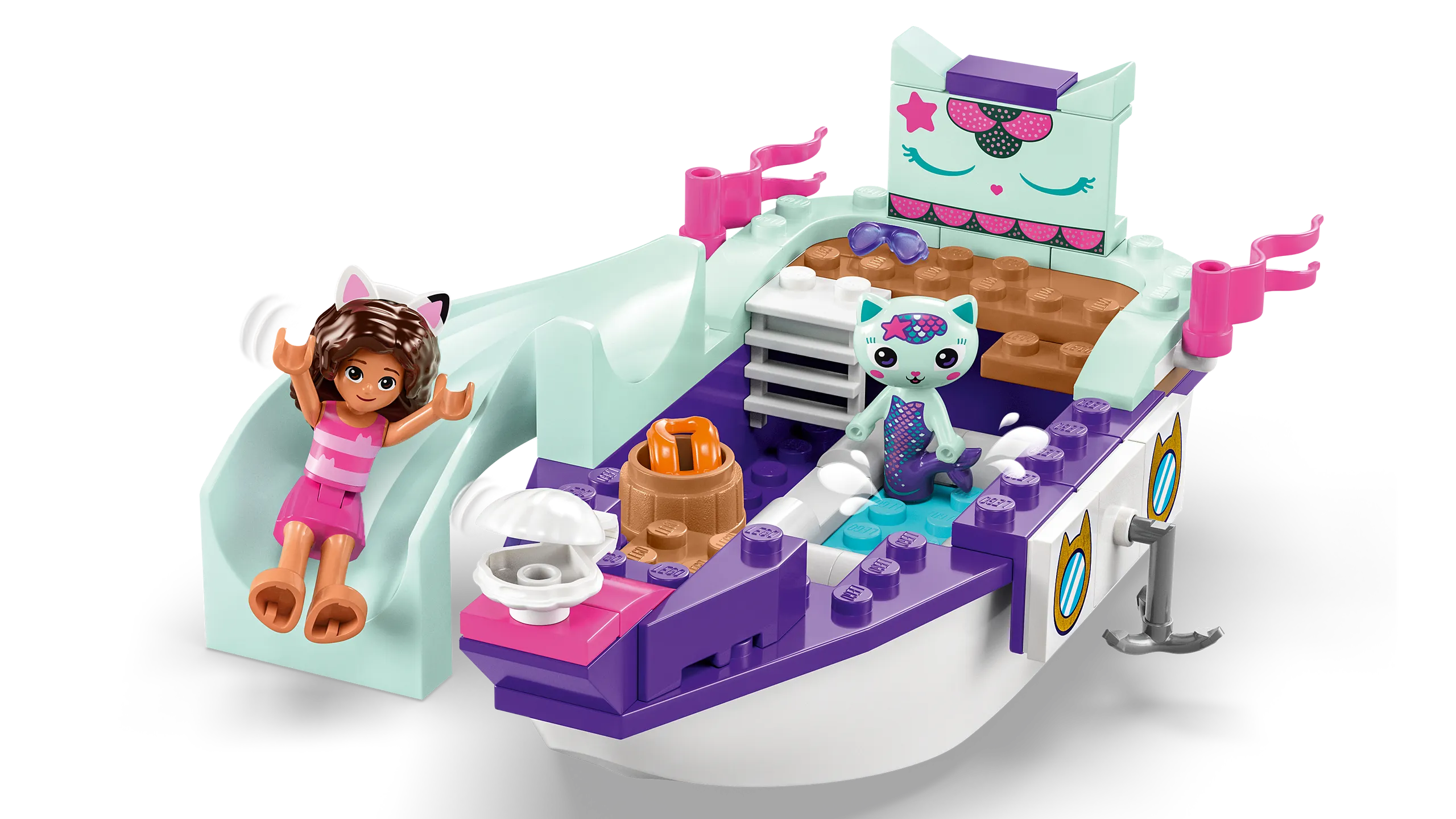 Gabby & MerCat's Ship & Spa - Videos - LEGO.com for kids