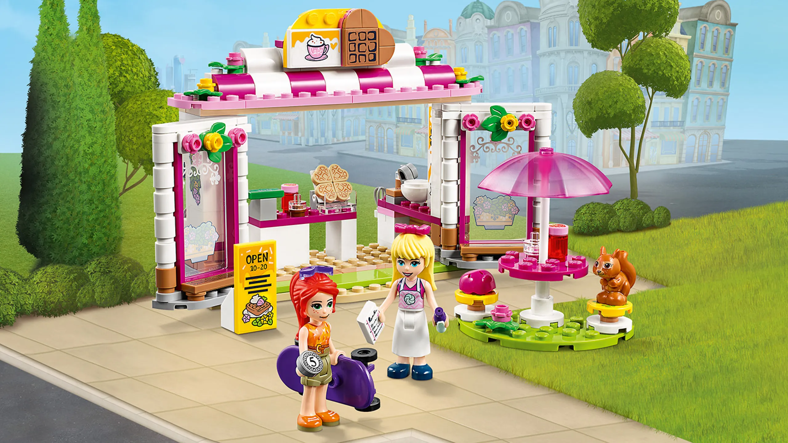 Heartlake City Park Café - Videos - LEGO.com for kids