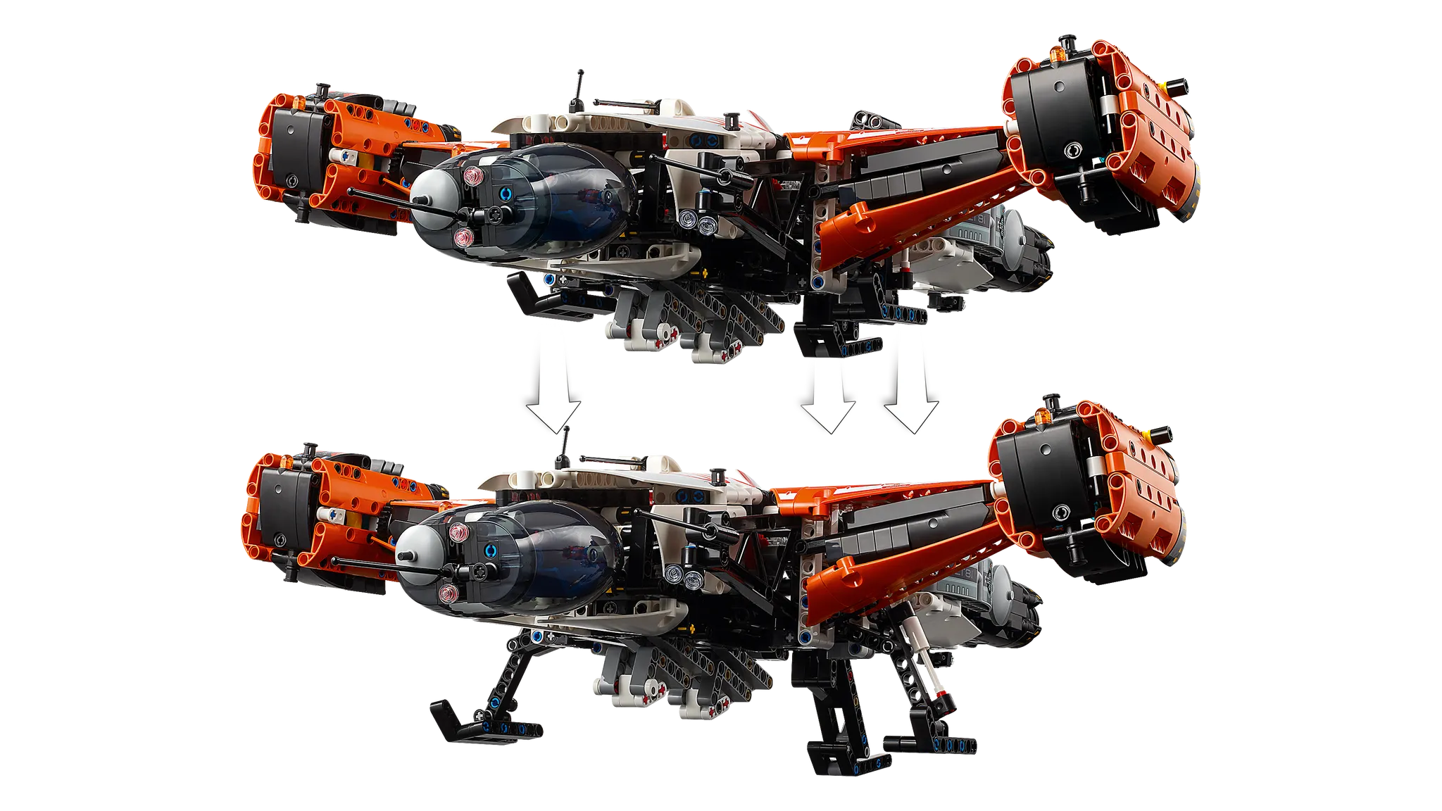 VTOL Heavy Cargo Spaceship LT81 - Videos - LEGO.com for kids