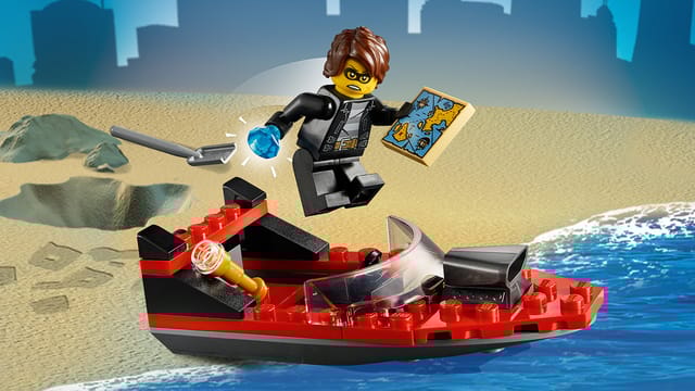 Poliisin valiojoukkojen veneenkuljetus - Videos - LEGO.com for kids