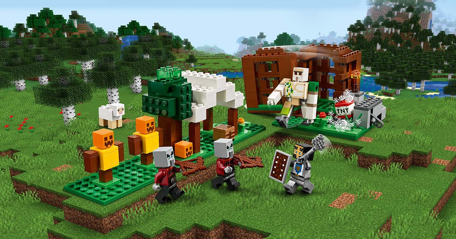 The Pillager Outpost - Videos - LEGO.com for kids