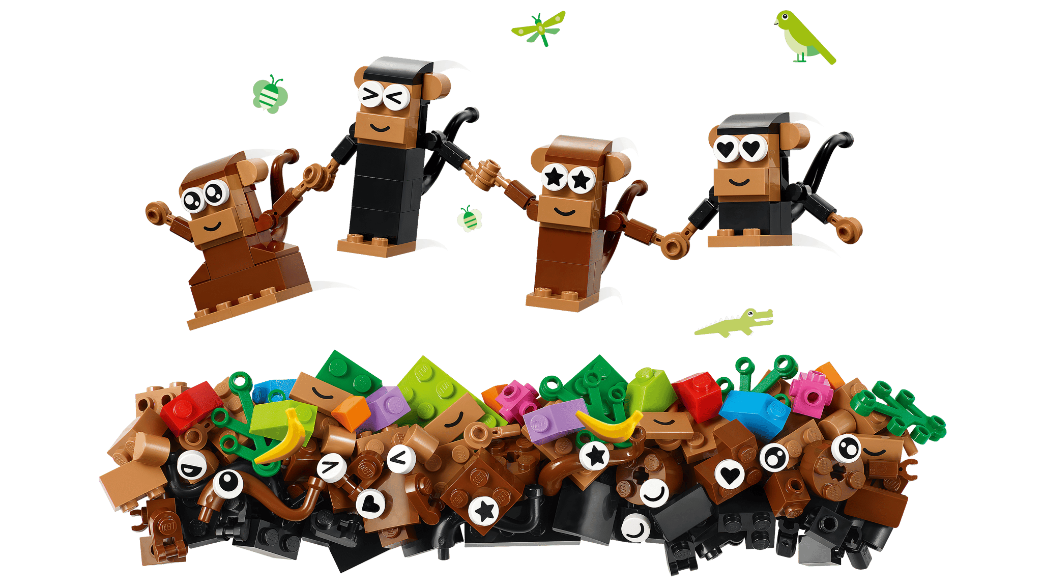 Creative Monkey Fun - Videos - LEGO.com for kids