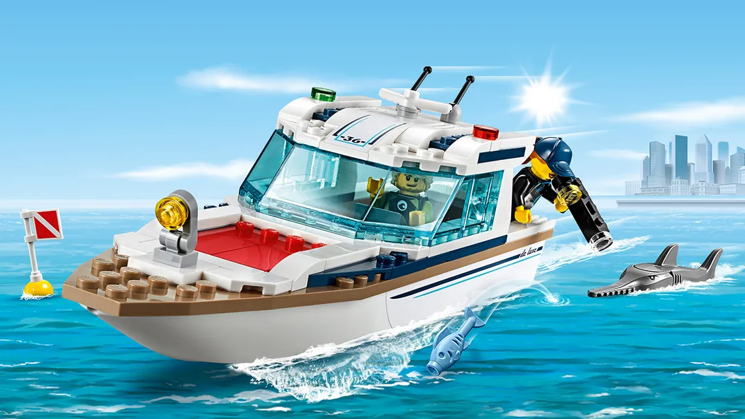 Yate de Buceo - Videos - LEGO.com para niños
