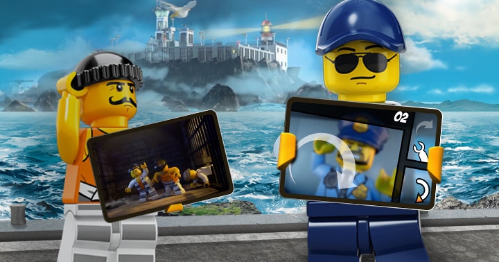 Vidéo interactive de l’Ile de la Prison - LEGO.com pour les enfants