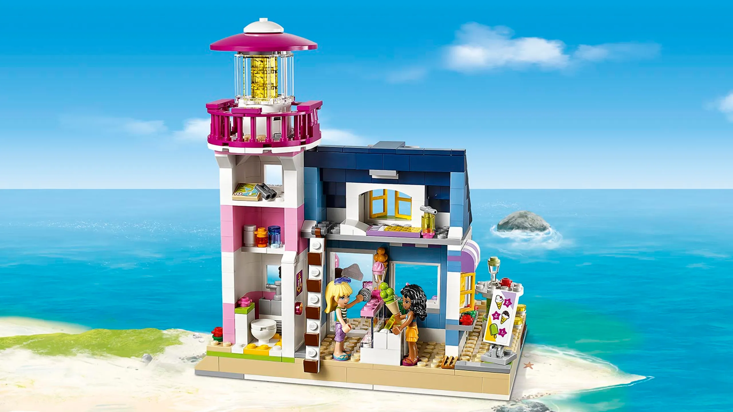 Heartlake Lighthouse - Videos - LEGO.com for kids