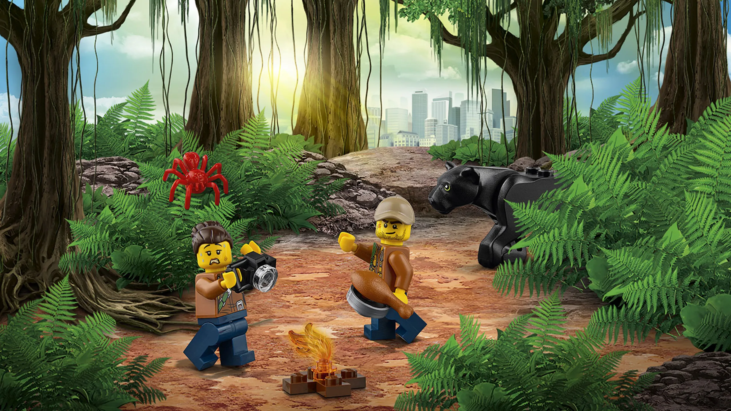Jungle Halftrack Mission - Videos - LEGO.com for kids