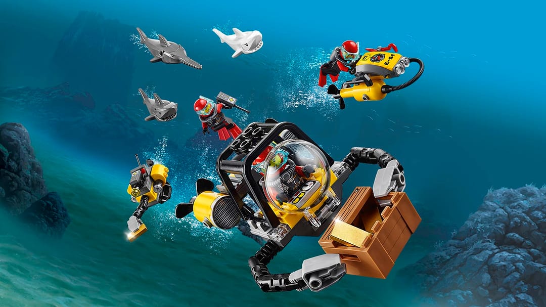 Deep Sea Exploration Vessel - Videos - LEGO.com for kids