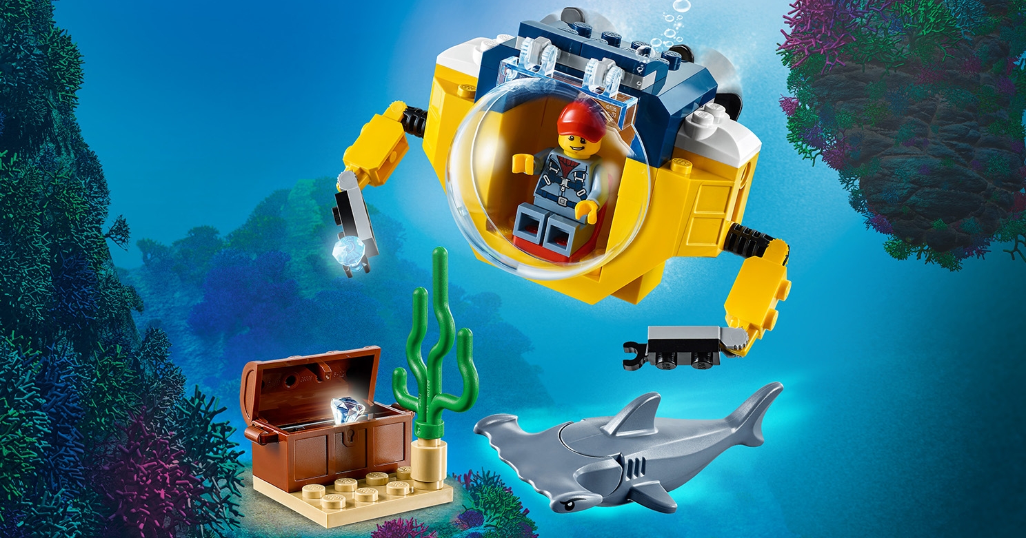 Ocean Mini-Submarine - Videos - LEGO.com for kids