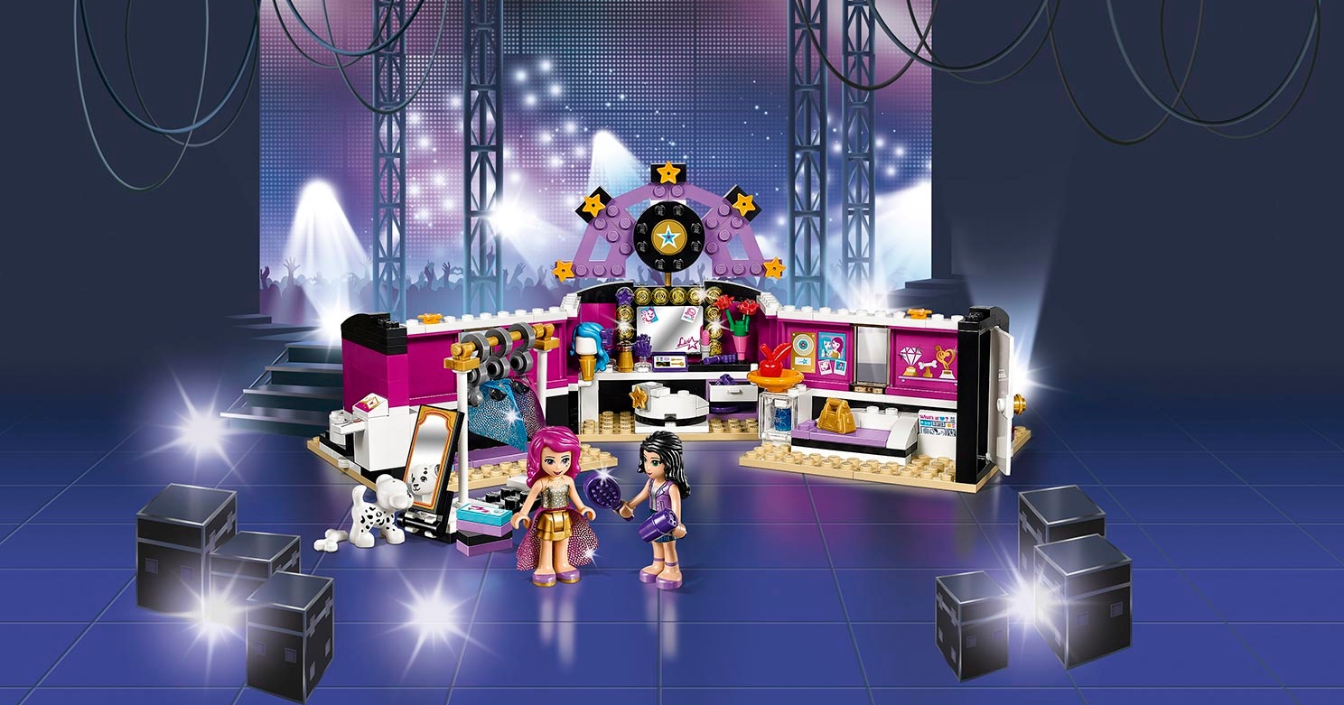 Pop Star Dressing Room - Videos - LEGO.com for kids