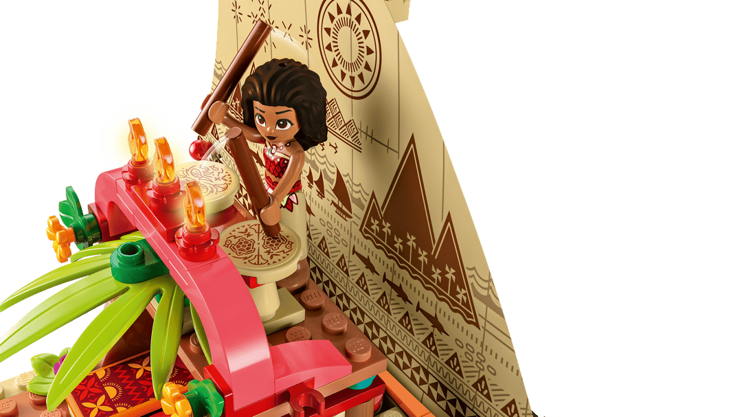 Moana's Wayfinding Boat - Videos - LEGO.com for kids