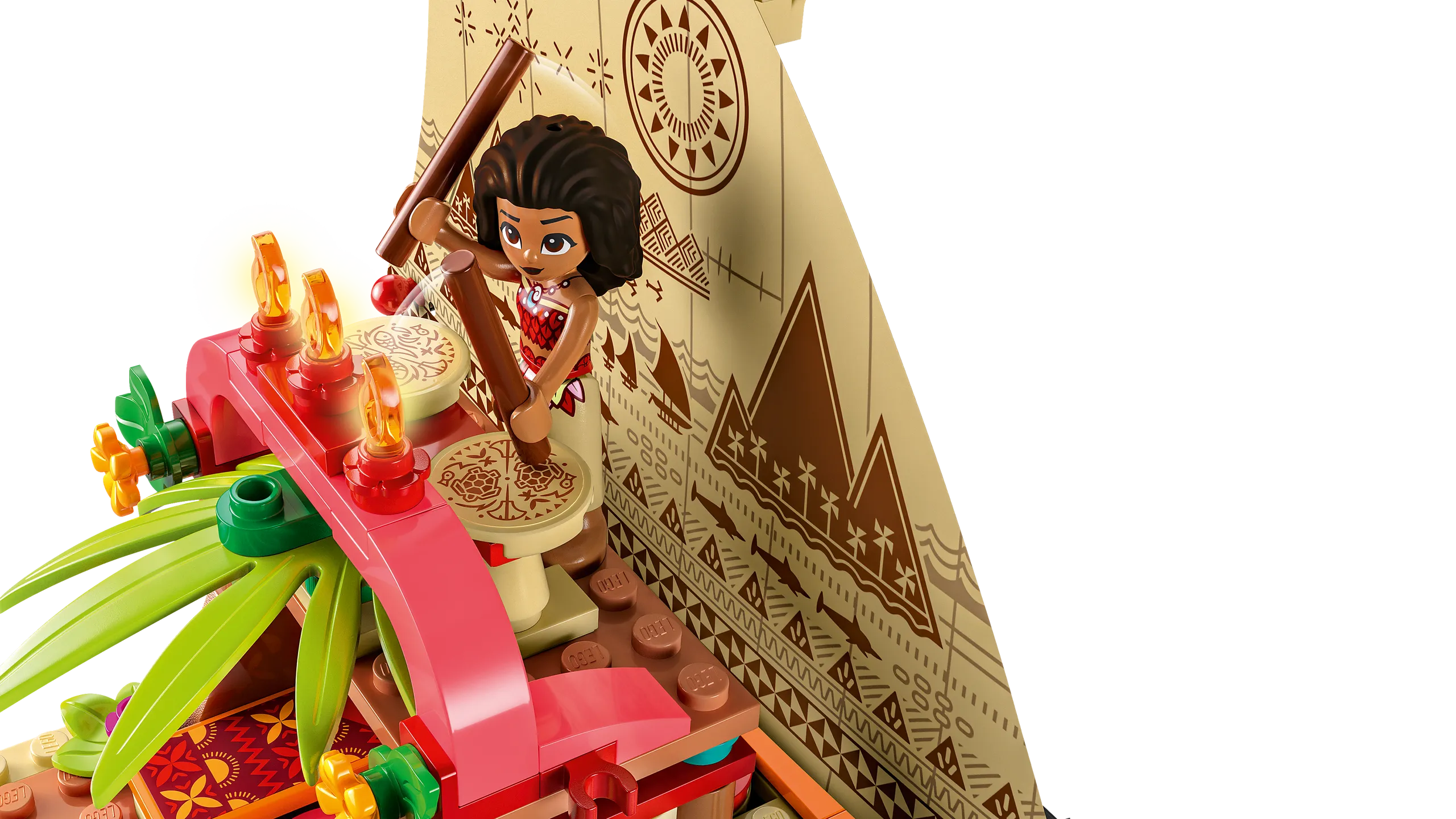 Moana's Wayfinding Boat - Videos - LEGO.com for kids