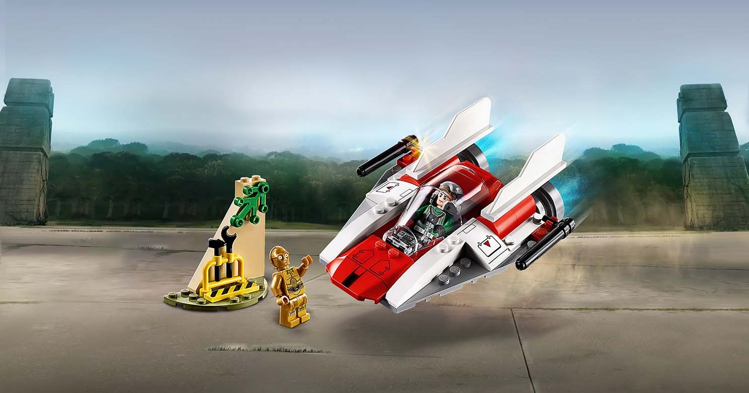 Rebel A-Wing Starfighter™ - Videos - LEGO.com for kids