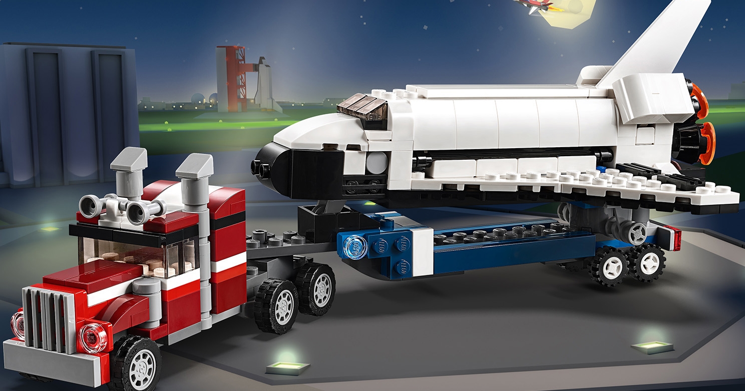 Shuttle Transporter - Videos - LEGO.com for kids