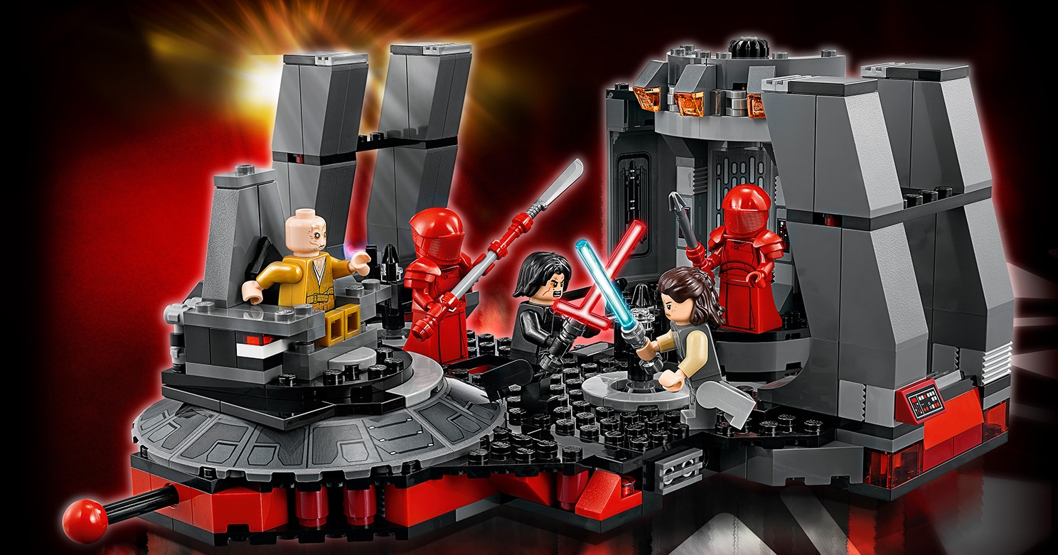 Snoke's Throne Room - Videos - LEGO.com for kids