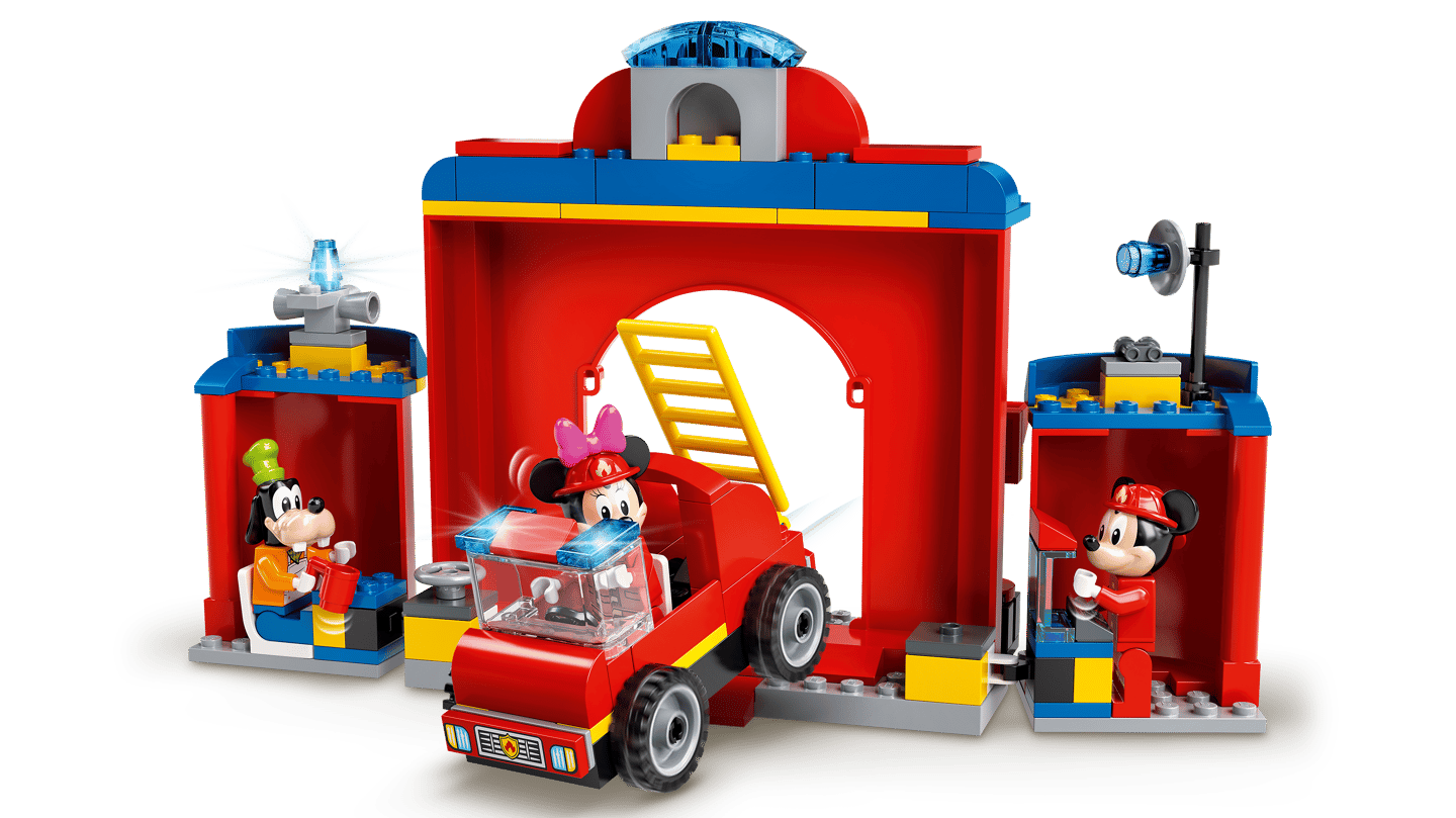Mickey & Friends Fire Truck & Station - Videos - LEGO.com for kids