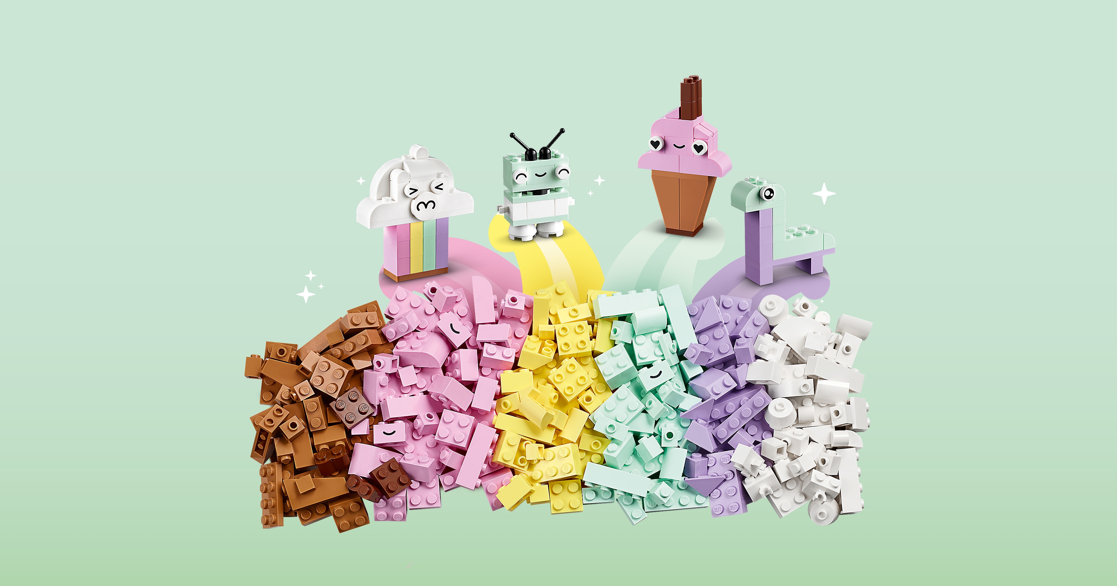 Creative Pastel Fun - Videos - LEGO.com for kids