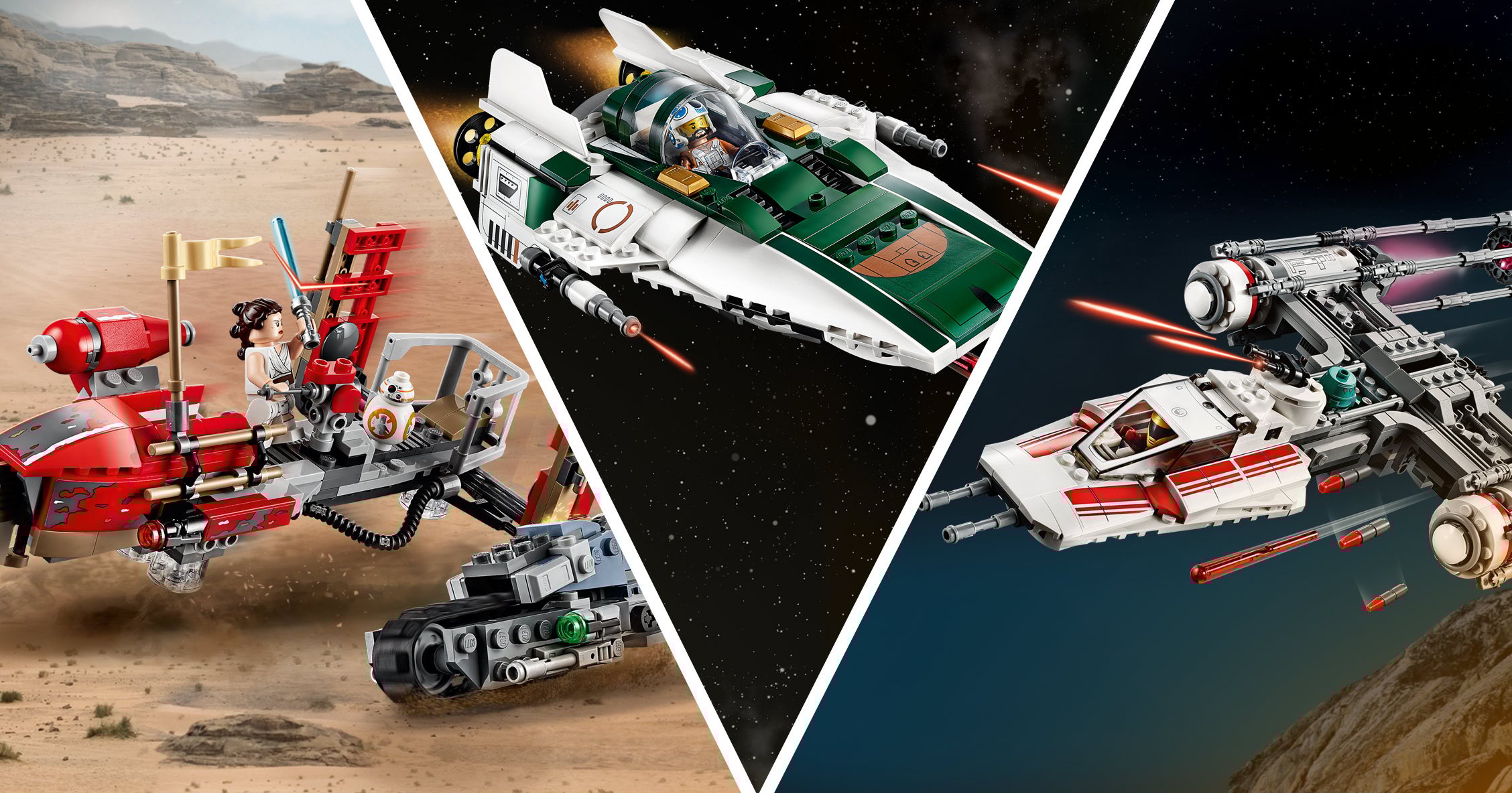 LEGO® Star Wars™ vehicles for the light side - LEGO.com for kids