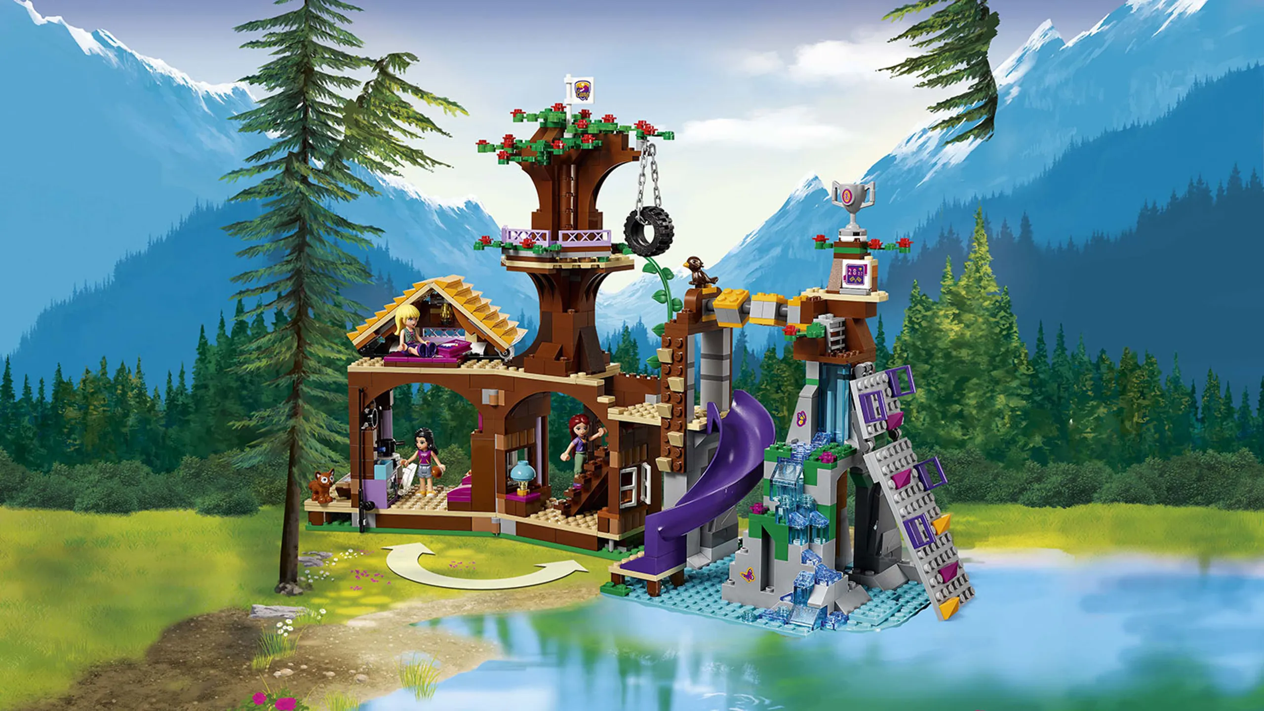 Adventure Camp Tree House - Videos - LEGO.com for kids