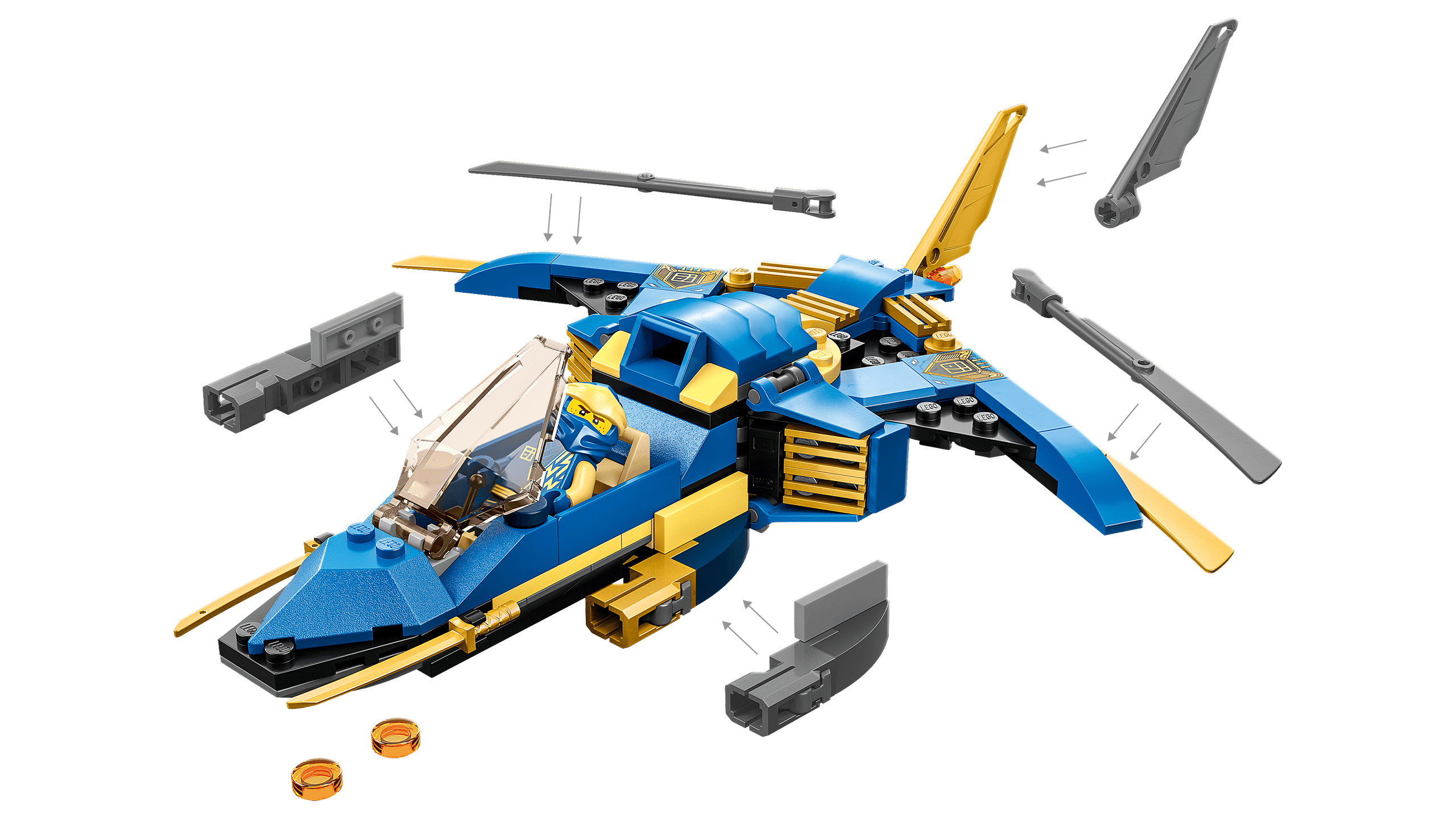 Jay’s Lightning Jet EVO - Videos - LEGO.com for kids