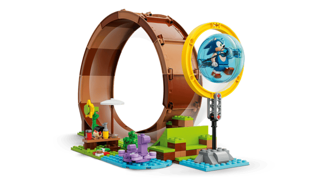 Sonic's Green Hill Zone Loop Challenge - Videos - LEGO.com for kids