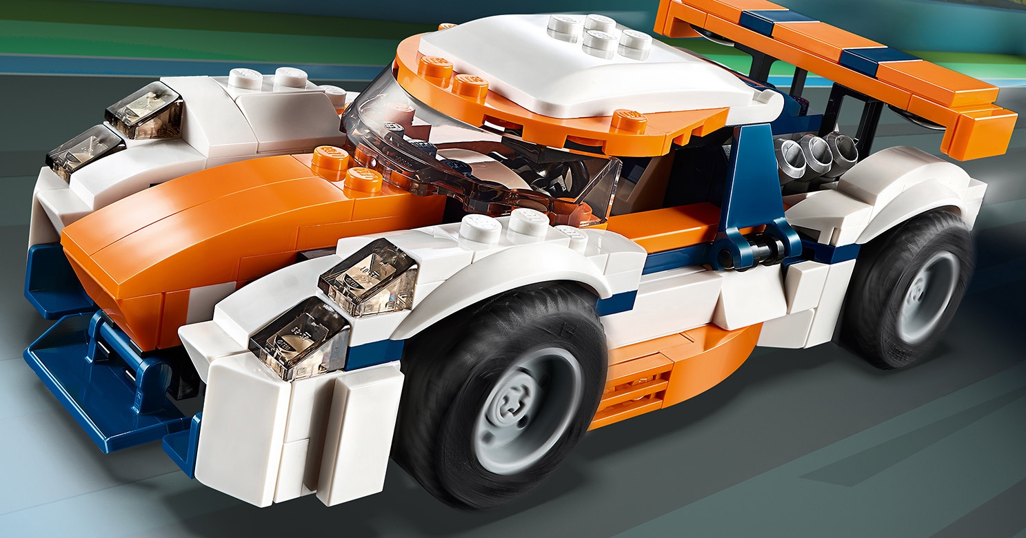 Sunset Track Racer - Videos - LEGO.com for kids