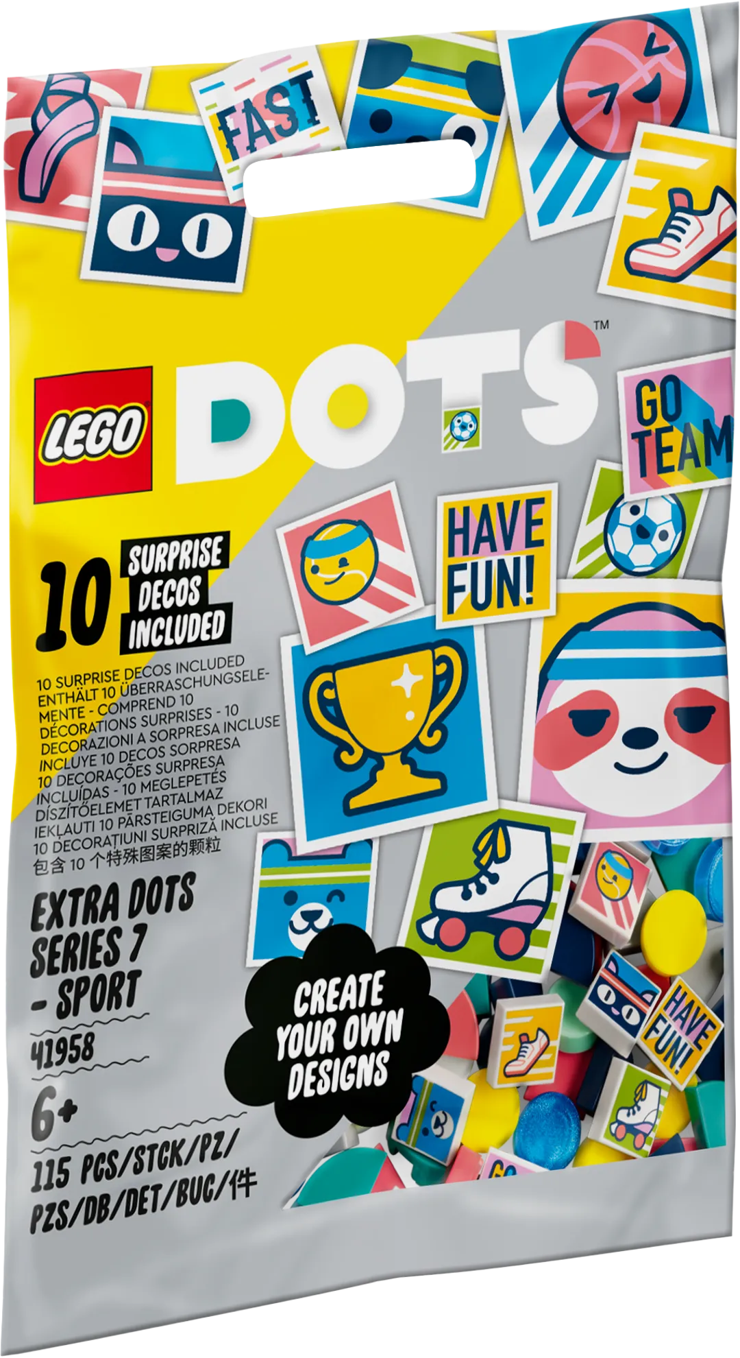 Extra DOTS Series 7 - SPORT - Videos - LEGO.com for kids