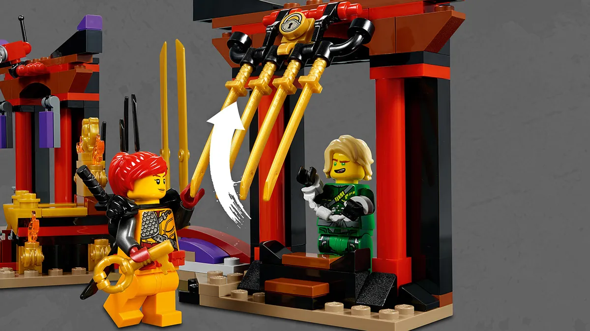 Throne Room Showdown - Videos - LEGO.com for kids