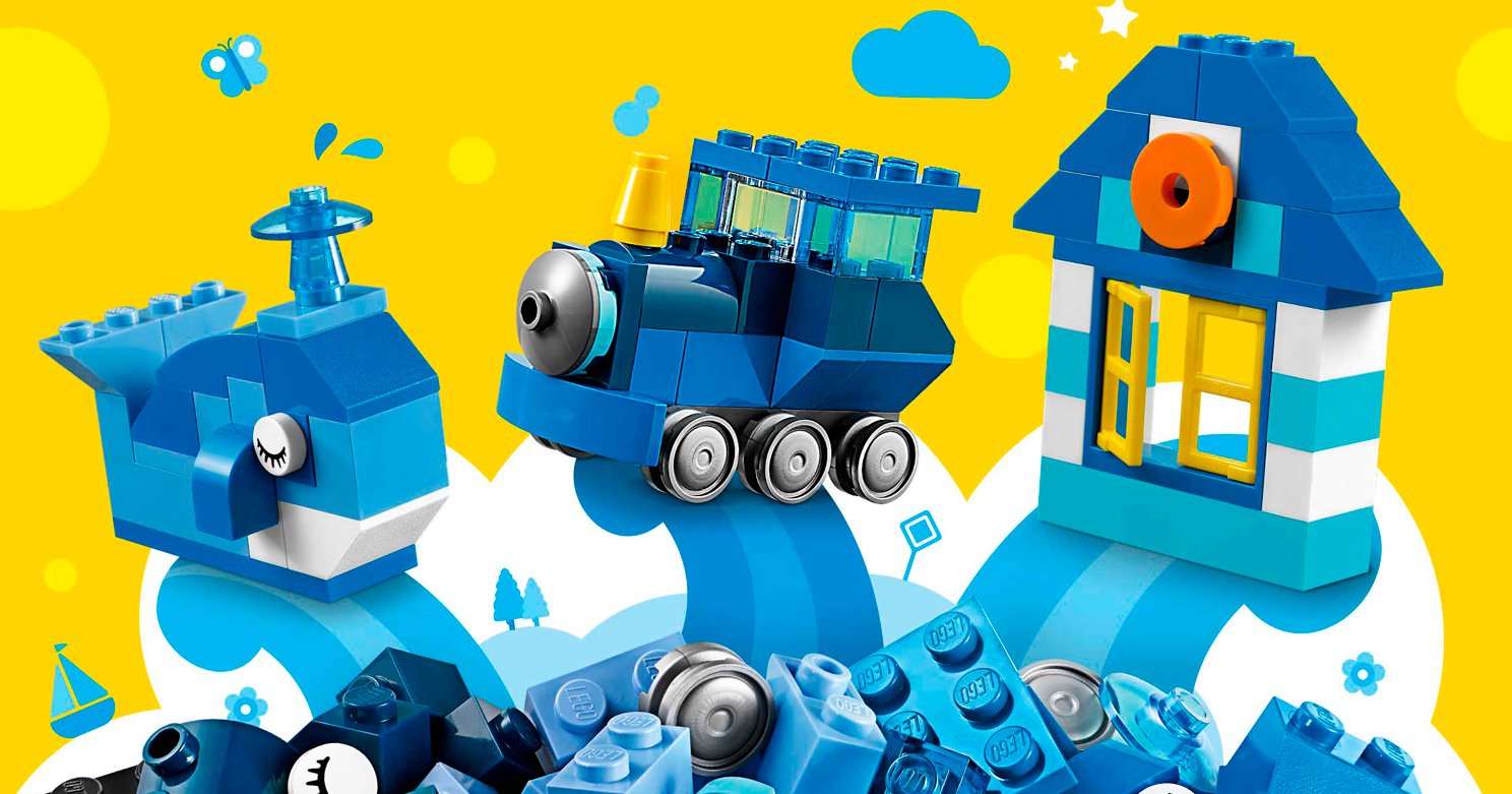 Blue Creativity Box - Videos - LEGO.com for kids