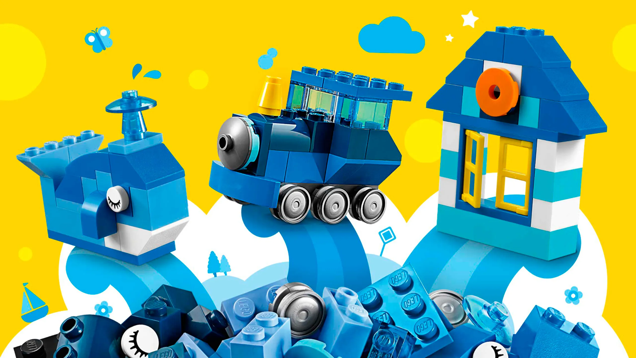 Blue Creativity Box - Videos - LEGO.com for kids